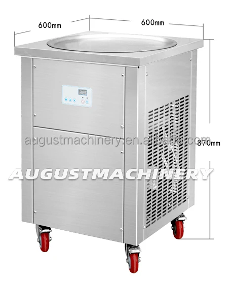 Rolling Ice Cream Machine Comercial Maquina De Helados Roller Rolls ...