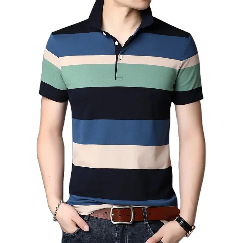 Wholesale Men's Polo Shirts Design Cheap Custom 100% Cotton Polo T ...
