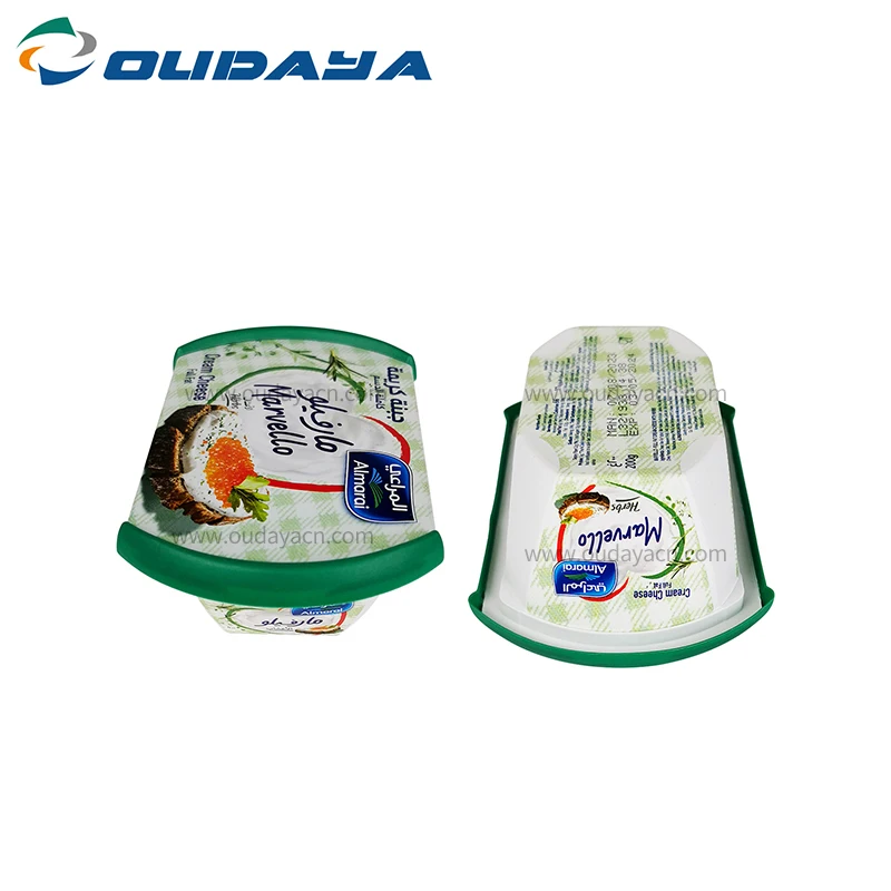220ml Custom LOGO Food Packaging Injection Plastic Container Ice Cream ...