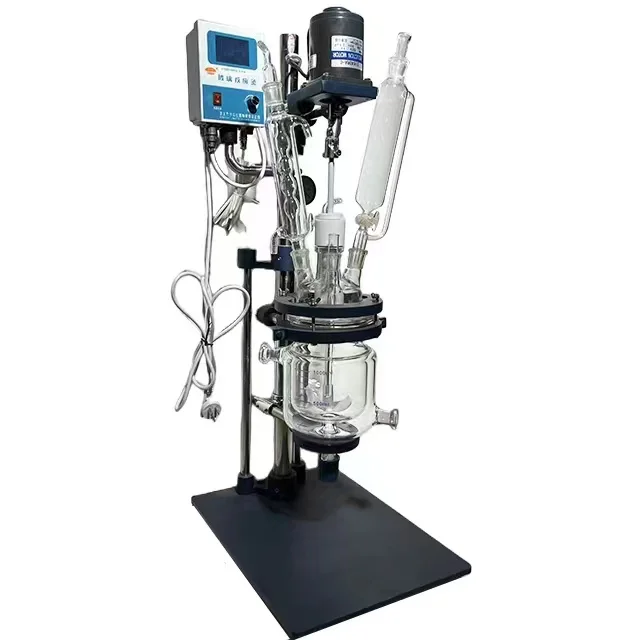 YUHUA Chemical Plasma Glass Reactor Ultrasonic Extractor Reactor ...