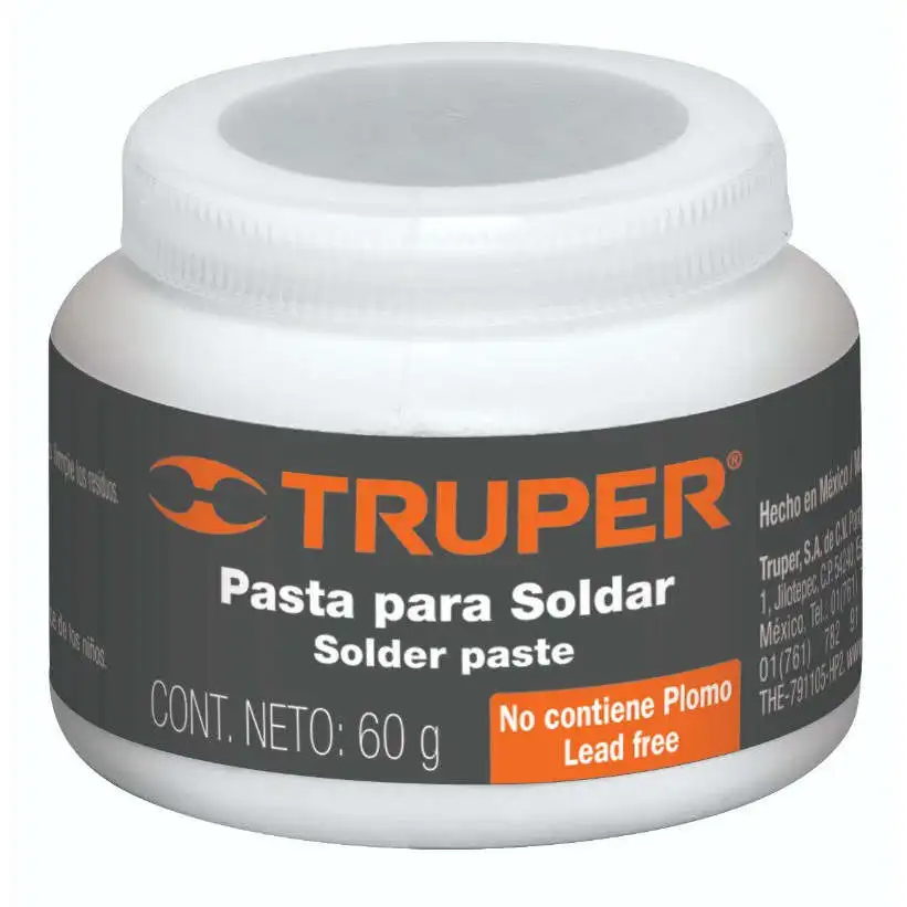 Truper Lead-Free Solder Paste 60g for Aluminum, Cast Iron & Steel ...