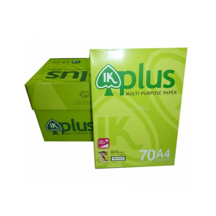 Ik Plus A4 Paper Double A4 Copy Paper In Papier A4 For Sale - Buy ...