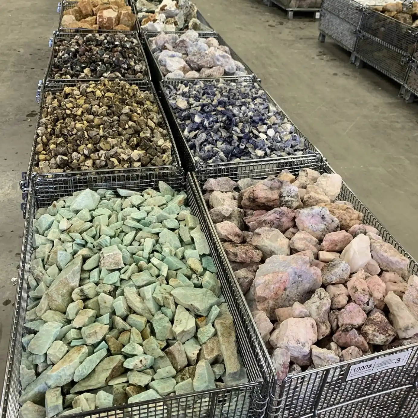 Premium Quality Seven Chakra Heart Healing Crystal Stone Mini Crystal ...