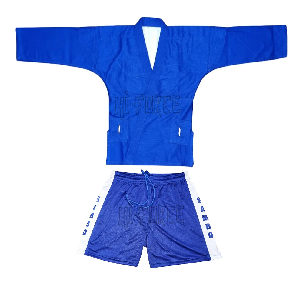 Alibaba.com: Cotton Material Sambo Uniform Judo Gi, Red/Blue Color ...