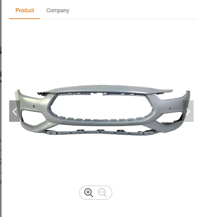 Front Bumper For Maserati Ghibli 2014 Oem 673001801 - Buy For Ghibli ...