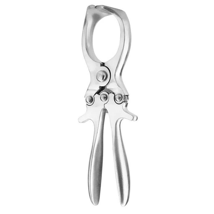 Premium Quality Castrator Elastrator Ring Applicator Pliers Band Castrator Stretching Forceps ...