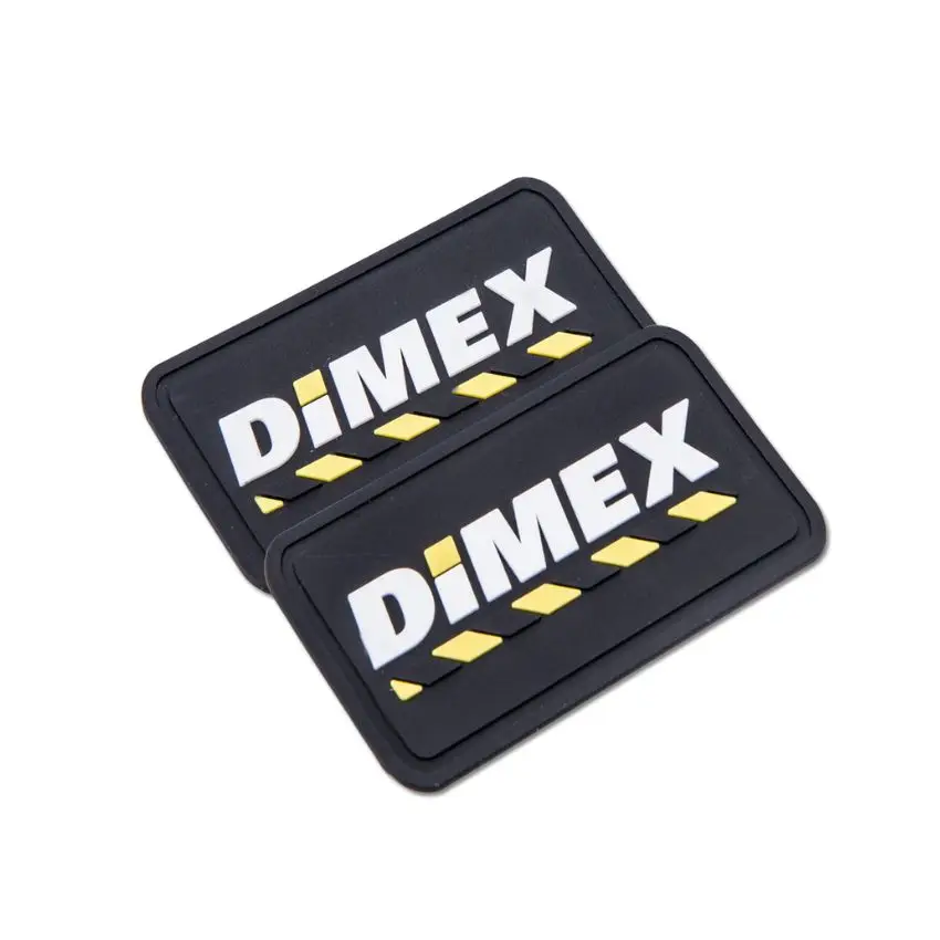 Custom Logo 3D PVC Clothing Silicone Labels - Thick Plate Rubber Name ...