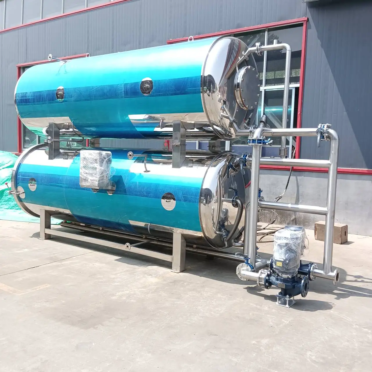 Full Automatic Retort Food Autoclave Bottled Sterilization Retort Soft ...