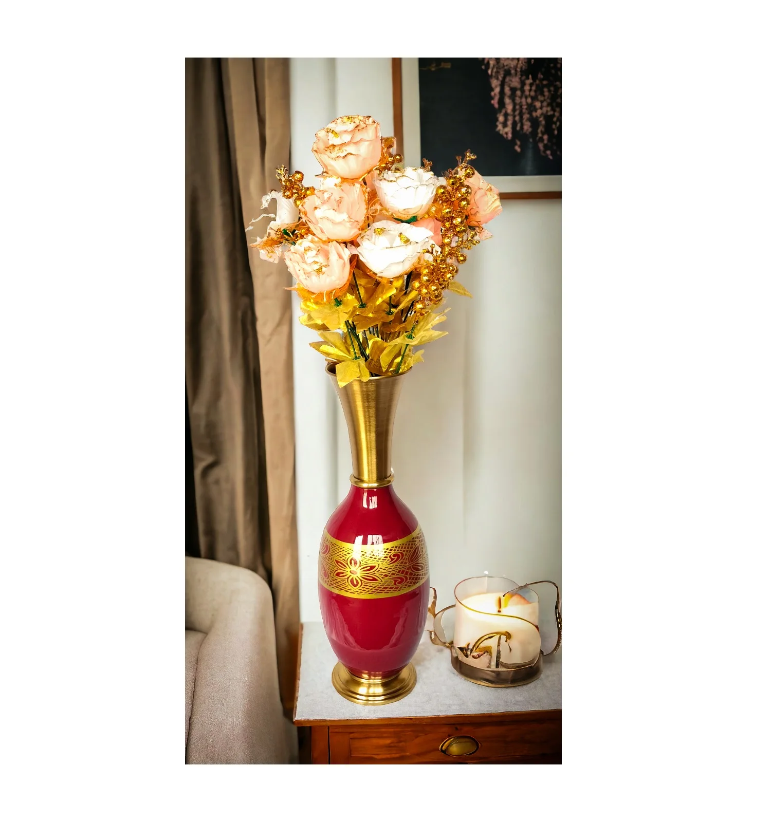 Modern Metal Wrought Iron Flower Stand Centerpiece Creative Design ...