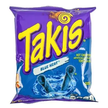 Takis Fuego Corn Chips - 40x 20g Takis Delicious Spicy Chilli Pepper ...