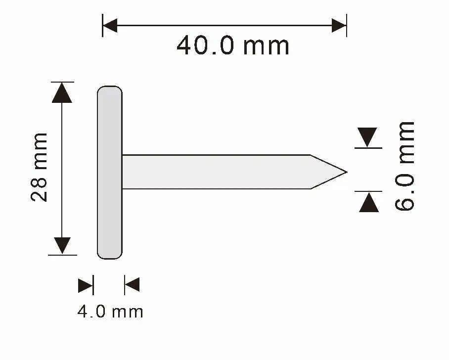 Identification Programmable Smart Identification Nfc Nail Tags Rfid ...