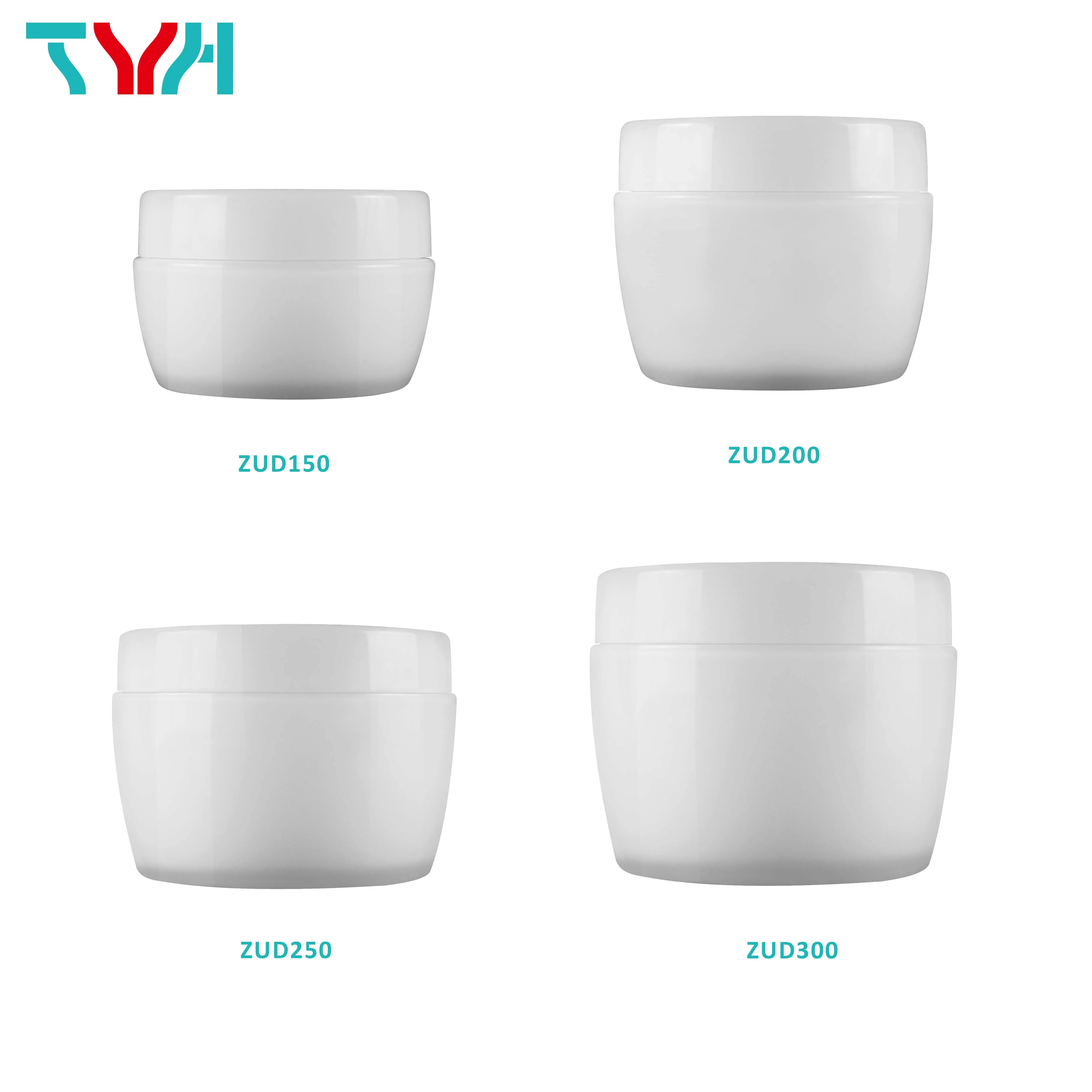 5ml - 300ml Pp Plastic White Bi-injection Round Cream Jar Bucket Jars ...