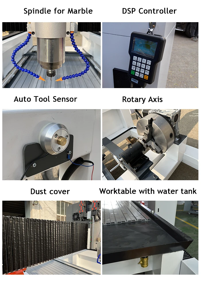 High Efficiency 5 Axis Cnc Router Foam Stone Marble Milling Machine ... High Efficiency 5 Axis Cnc Router Foam Stone Marble Milling Machine ...