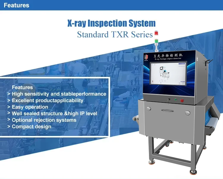 High End Digital X Ray Inspection Machine for Food Industry