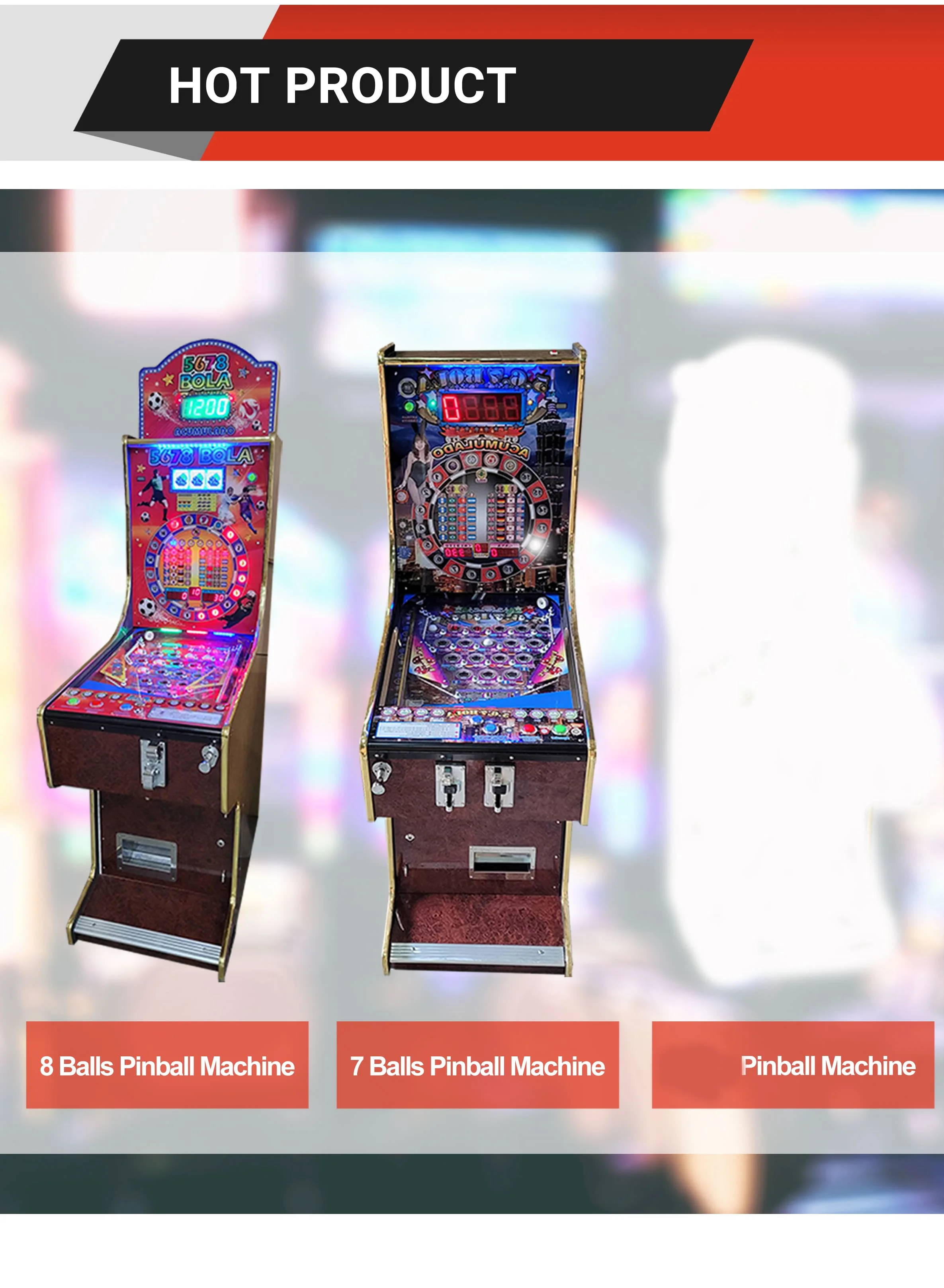 Mechanical Digital Counter for Arcade Machine Game