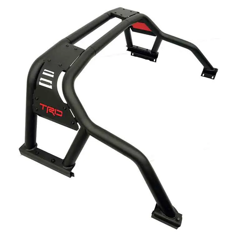 4x4 Pickup Trucks Roll Bar Sport Bars Bed Rack Black 10 Sets Steel With ...