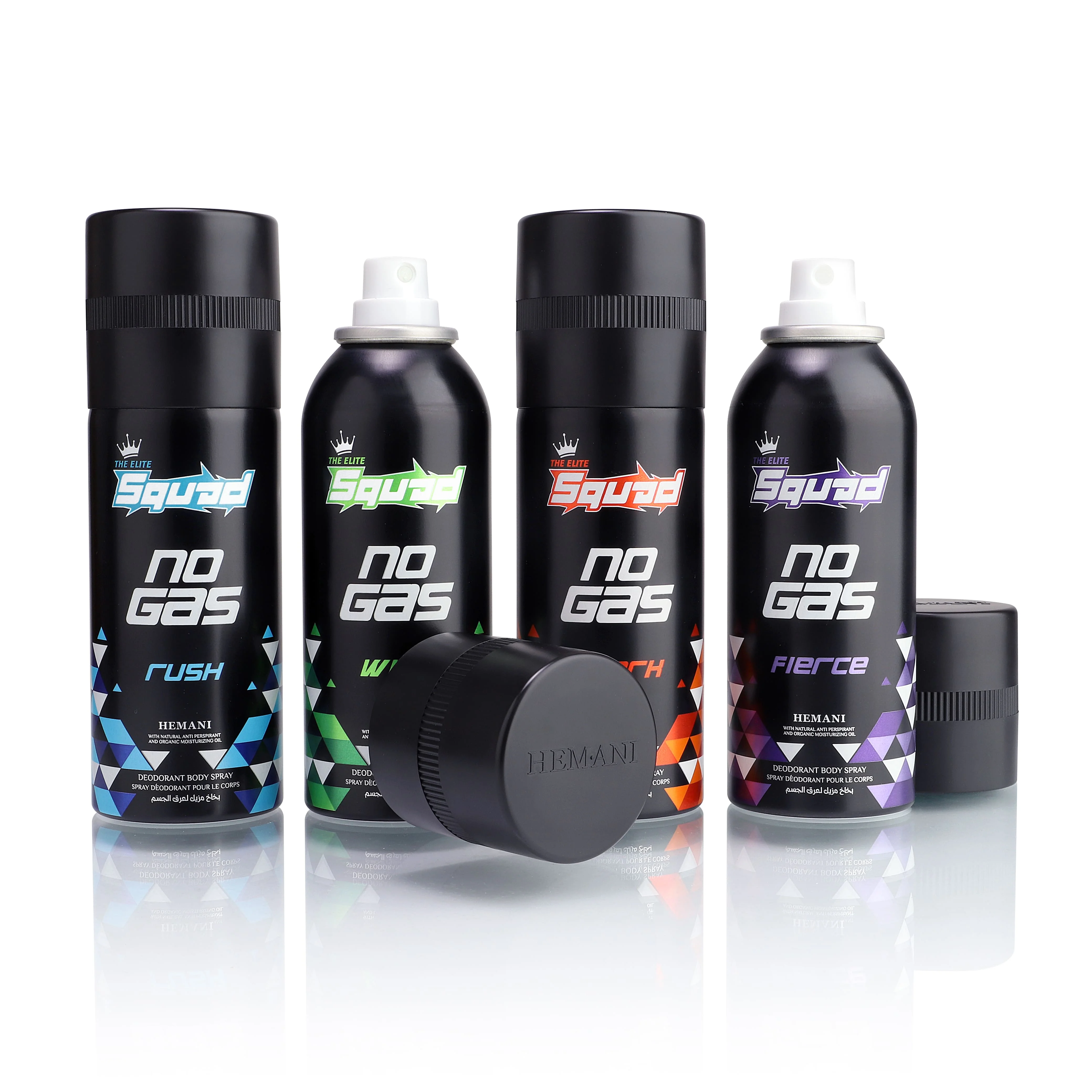 Hemani No Gas Deodorants Range For Men Women And Unisex 150ml Long ...