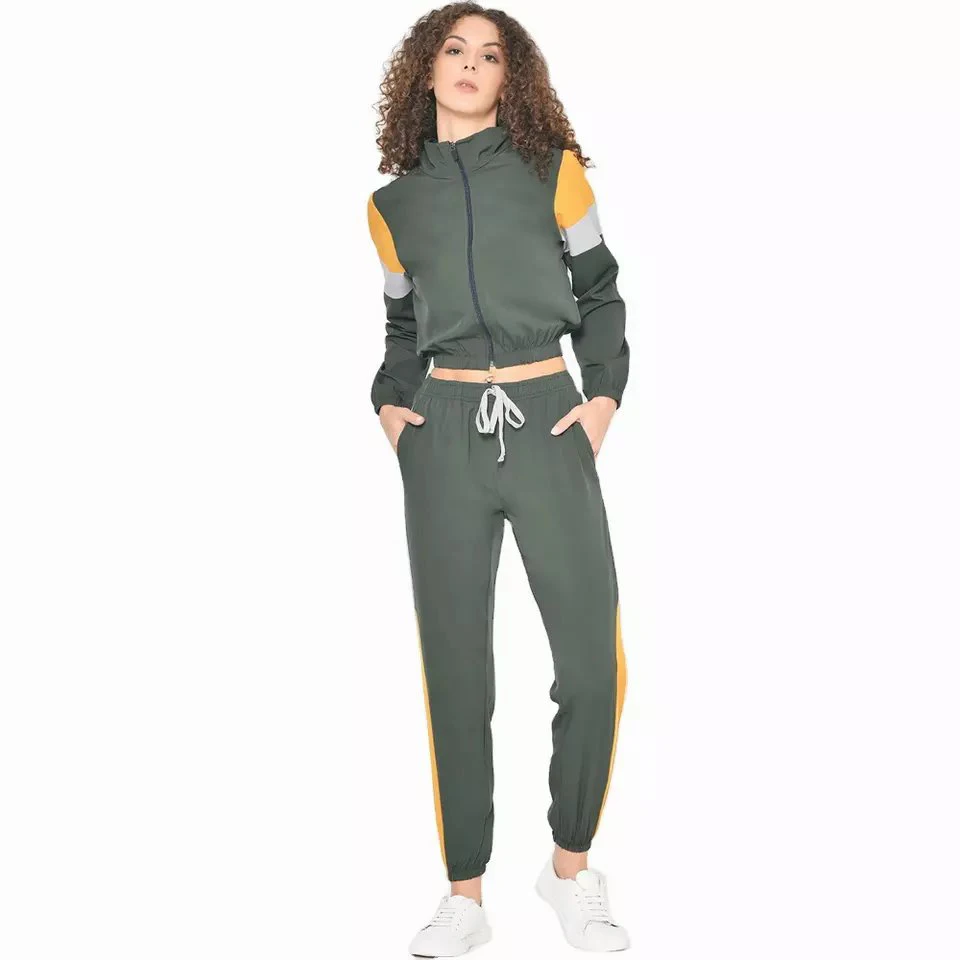 Women Tracksuit 2022 Winter Custom Logo Sweatpants And Sweatshirts ...