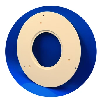 Semiconductor Wafer Carrier Alumina Ceramic Disk And Ceramic Edge Ring ...