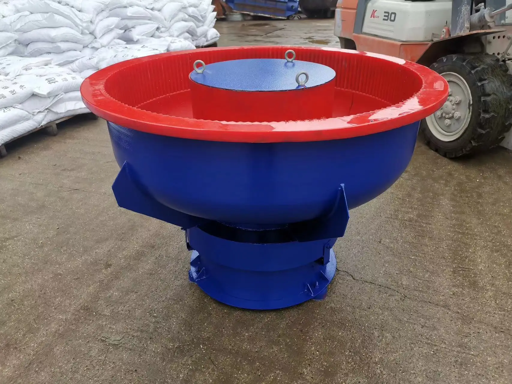 Casting metal sheet and Stainless Steel Barrel Vibro Tumbler Bowl Shape ...