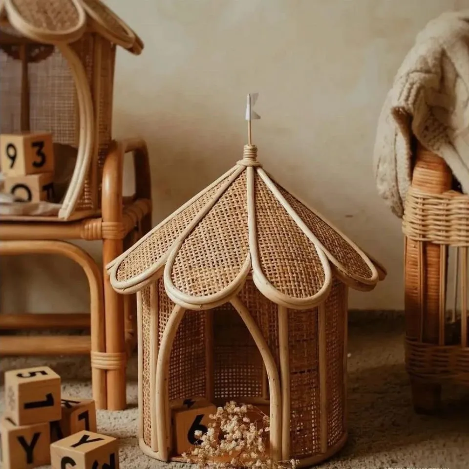 Cute Rattan Circus Tents Rattan Baby Nursery From Vietnam| Alibaba.com