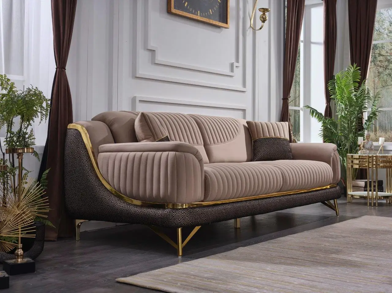 High Standard Bella Sofa Set Home Furniture Room Set Designs Luxury And ...