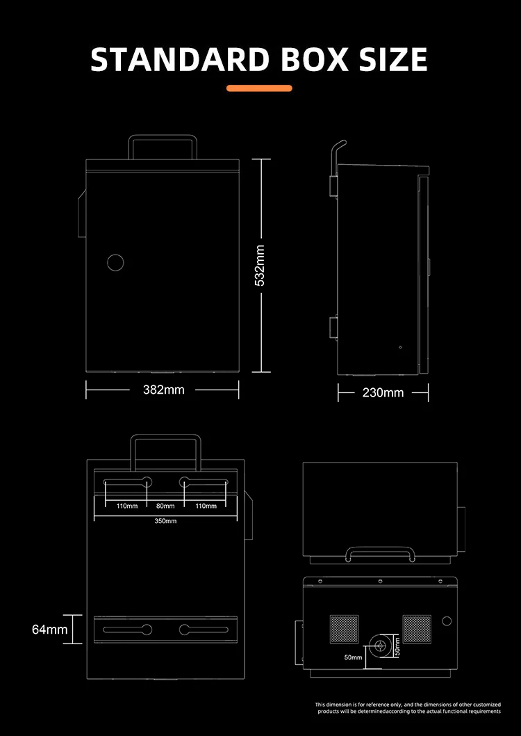 Custom Iot Smart Control Box Operation Maintenance Box Dc/ac Iot ...