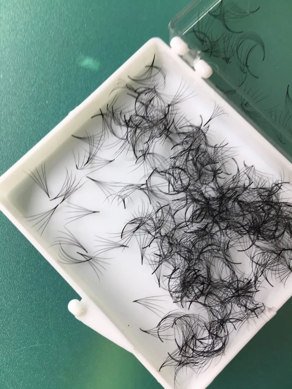 4d Korean Pbt Narrow Pointy Base Premade Fan Eyelash Extension Factory ...