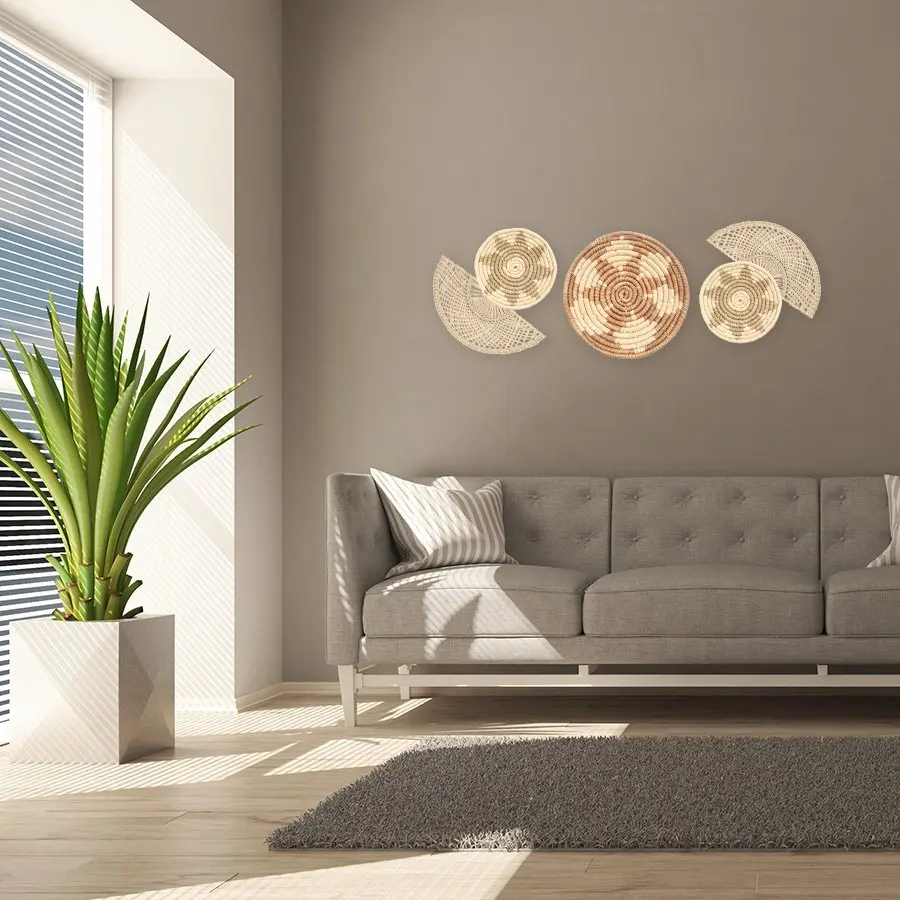 Wholesale Bohemian Seagrass Wall Decor Hangings High Quality Natural ...