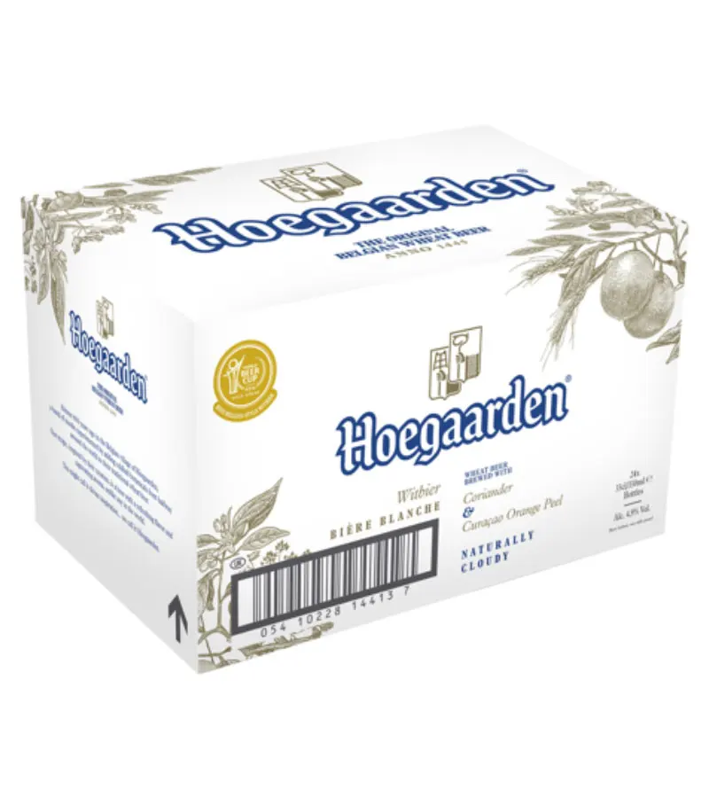 Hoegaarden Original White Ale 6 Pack 12 Ready For Shipment Worldwide ...