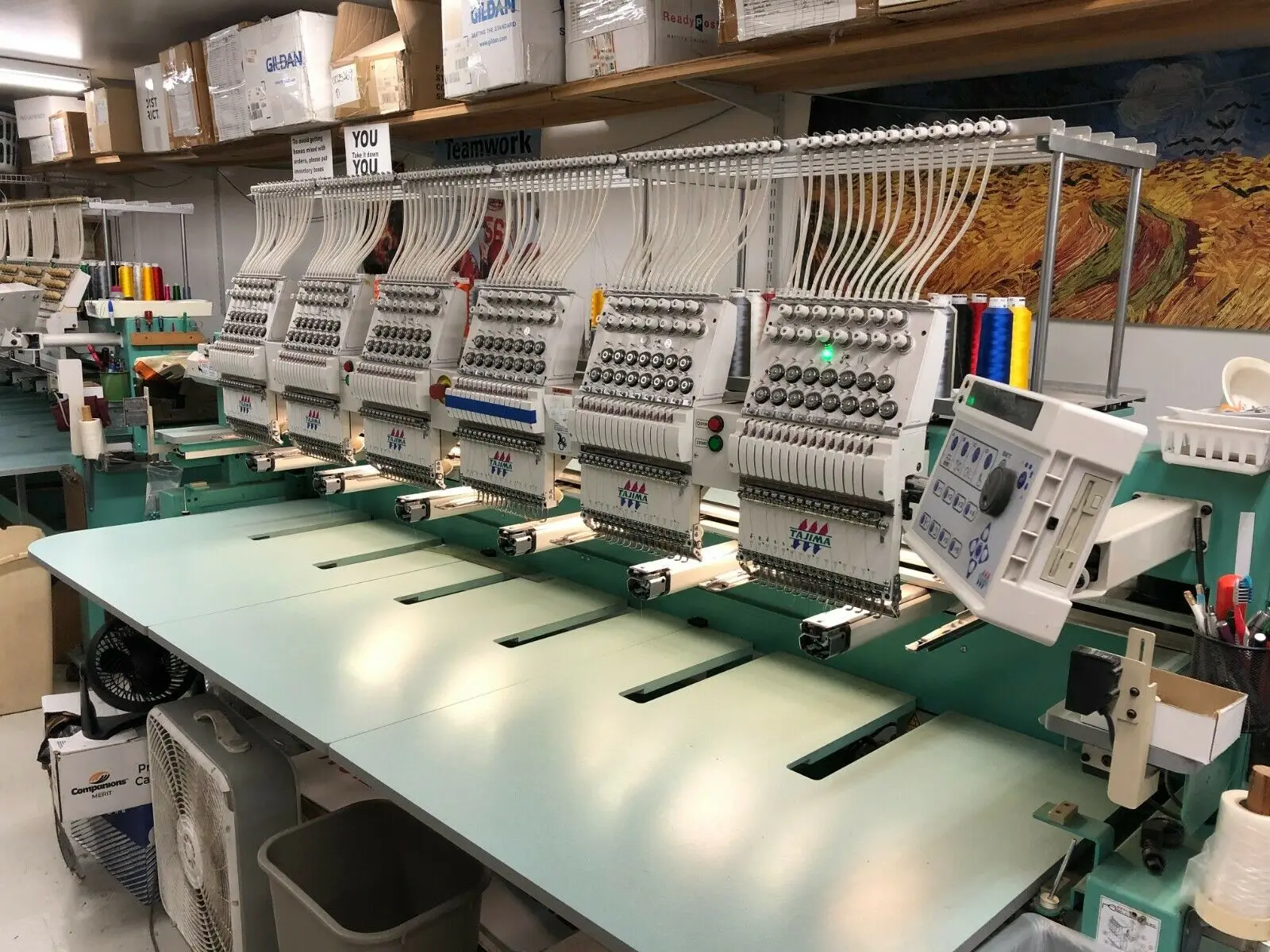 TAJIMA Embroidery Machines - High-Accuracy & Versatility