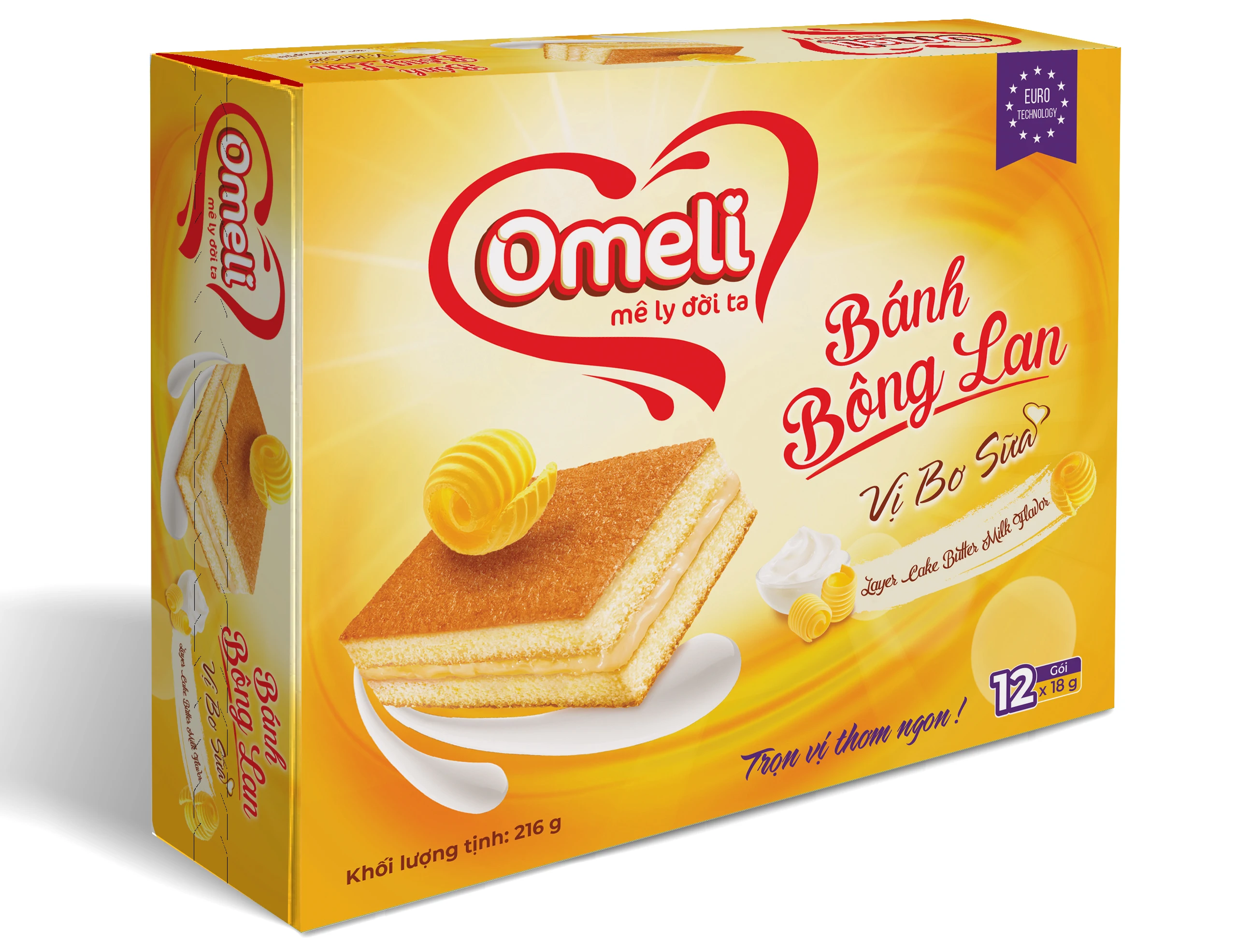 Omeli Brand Layer Cake - Butter Milk Flavour Premium Quality Hot New ...