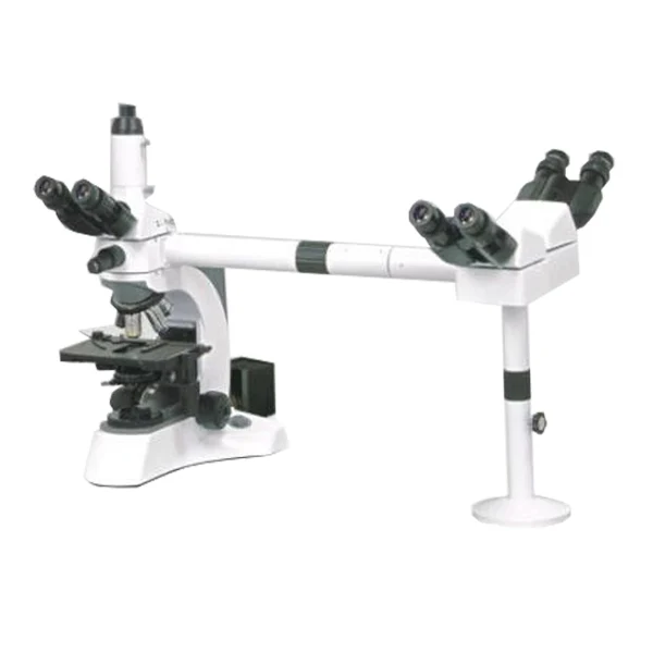 5 Head Multi Viewing Teaching Infinite Optical Biological Microscope ...