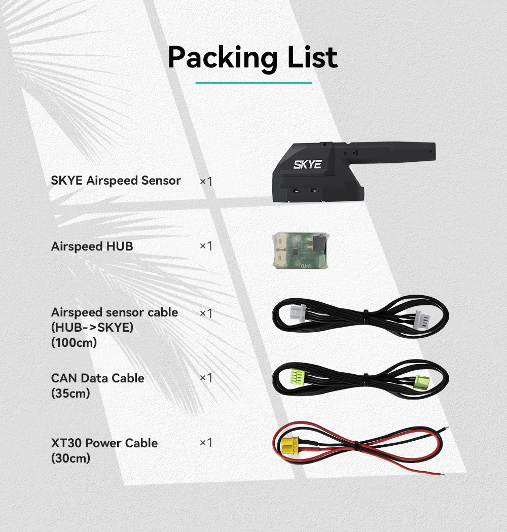 CUAV SKYE Heated Airspeed Sensor - Precision for Drones