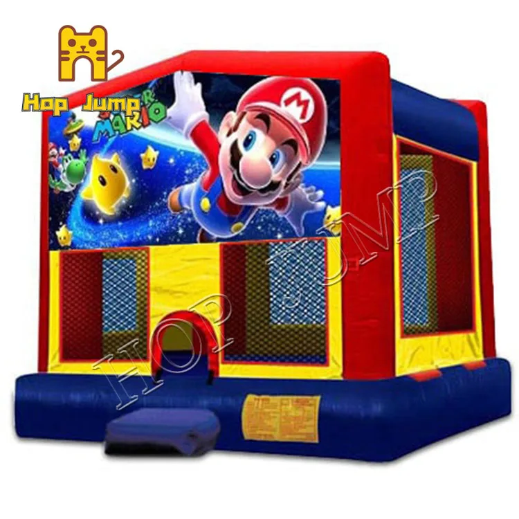 Commercial Rental Kids Super Mario Inflatable Bouncy Castle Wholesale ...