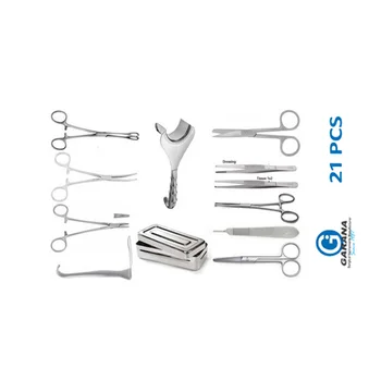 Cesarean Section Surgical Instrument Set Of 21 Pcs - Buy Class I Non ...