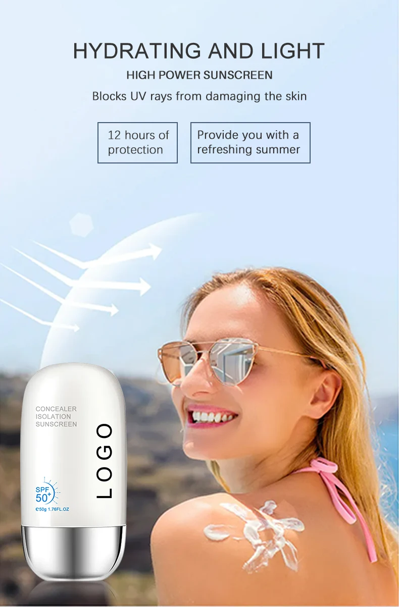 Sunscreen Girl Logo - Eco-Friendly SPF50 Sunblock Cream