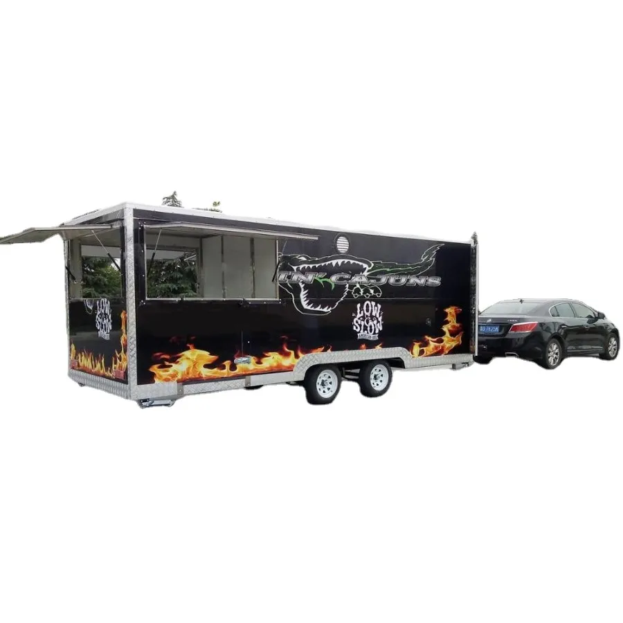 Mobile Business Small Electric Scooter Fast Food Cart Trailer Truck ...