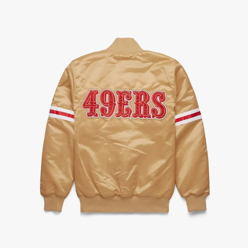 Premium Starter 49ers Satin Jacket - Official Nfl Merchandise For ...