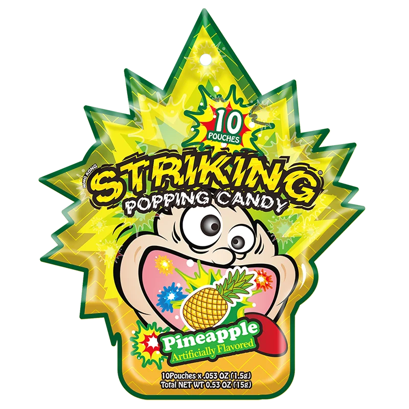 Striking Popping Candy Melon Flavor,30 Grams Soda Drink Flavor - Buy ...