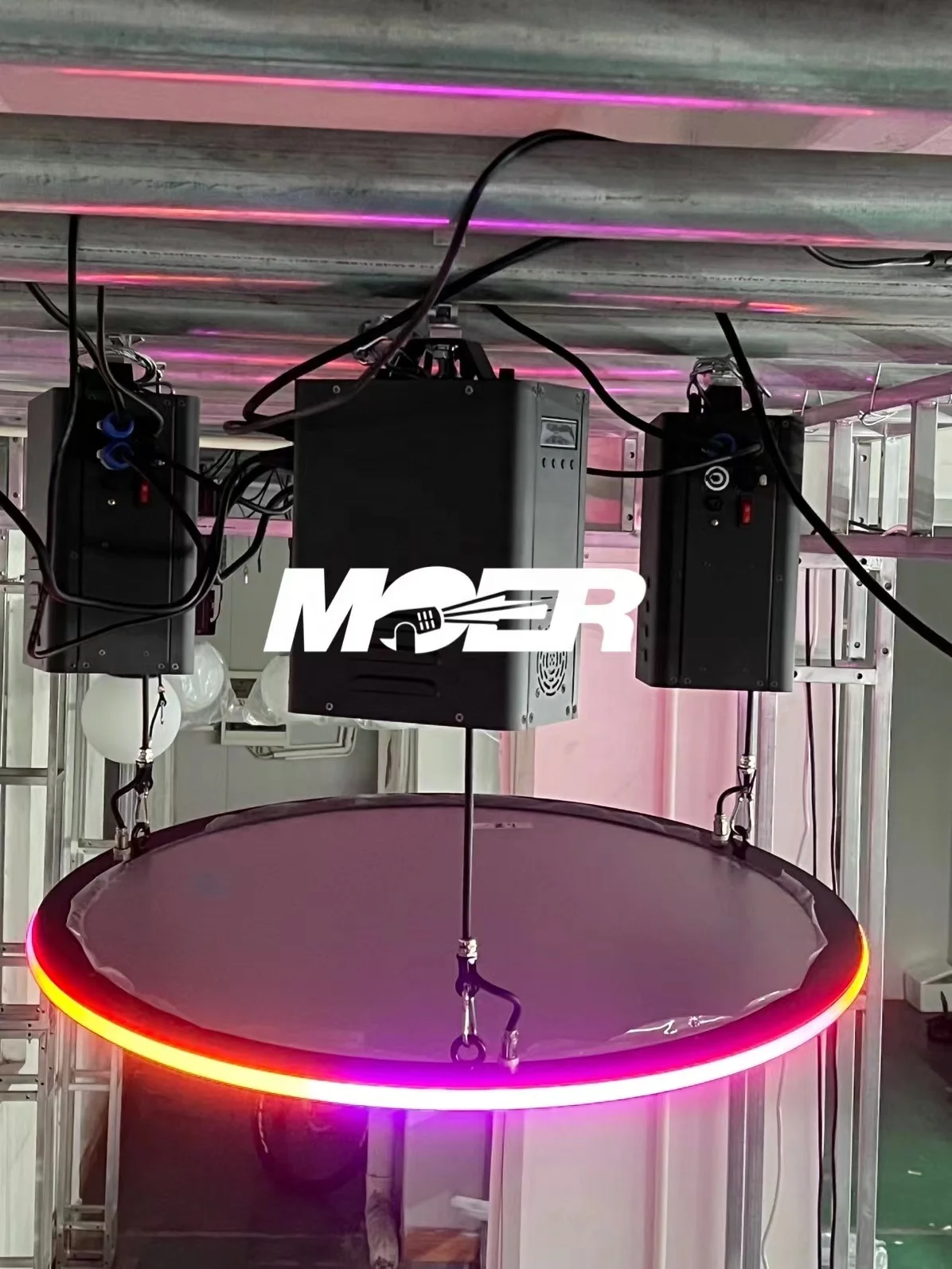 DMX LED Kinetic Mirrors Light Disco - 150W RGB Solutions