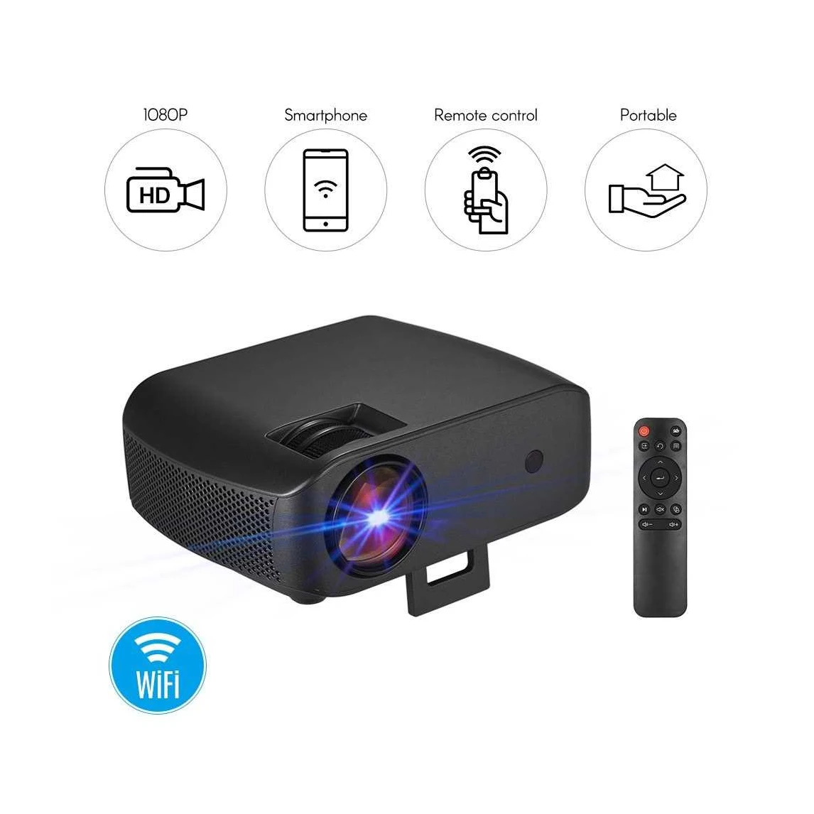 Projector Led Head Light Screen 3d Laser Phone Child Screen Advertising ...