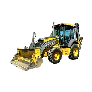 310 Sj 4x4 Backhoe Loader With X-hoe Cab Turbo Power Shift Ride Control ...