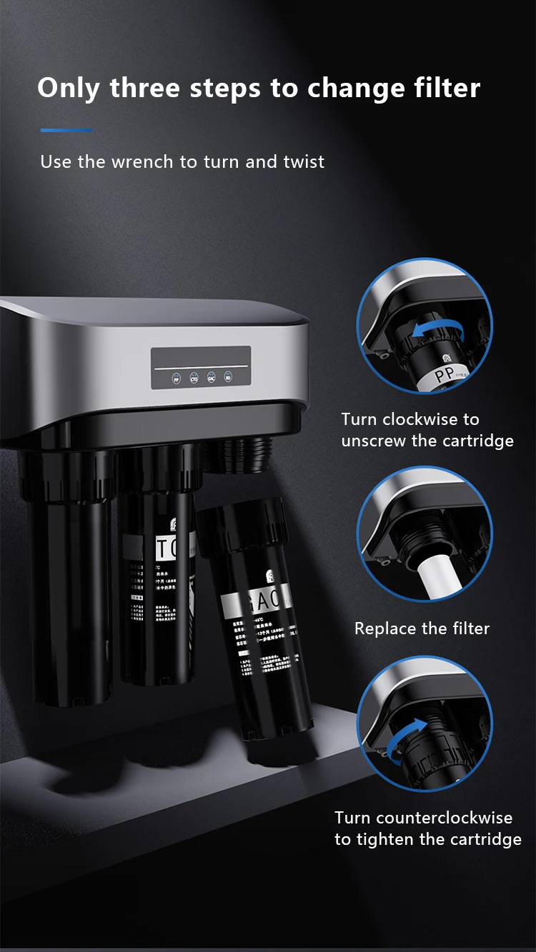 5 Stages Uf System Water Filter Quick Change Purification Oem Kdf ...