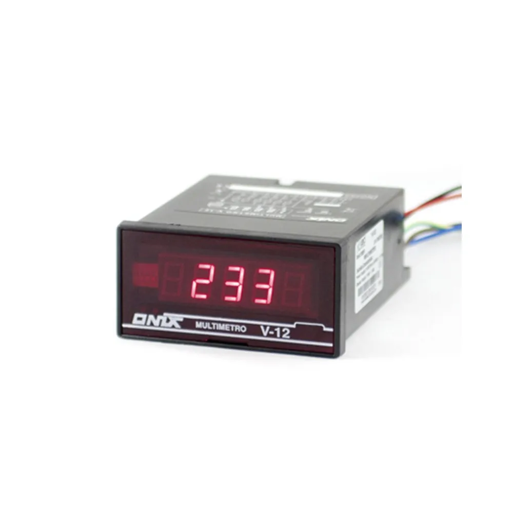 Voltage Digital Indicator V-12 Multimetro Panel (0-115-230v Ac) Ideal ...