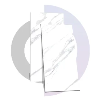 Porcelain 600 X1200 Mm Floor Tiles Regal White Glossy Antiskid Polished ...