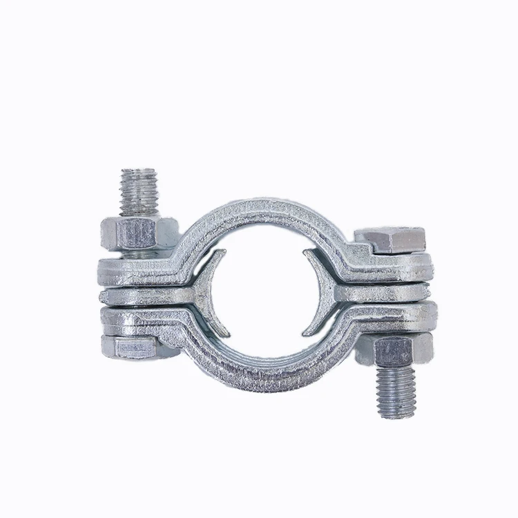 DIN20039 Double Bolt Clamp SL40 32-40 mm - Carbon Steel or Malleable ...