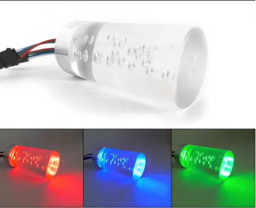 Customized 50x50CM 3D Guide Column Pixel RGB Luminous Panel Ceiling ...