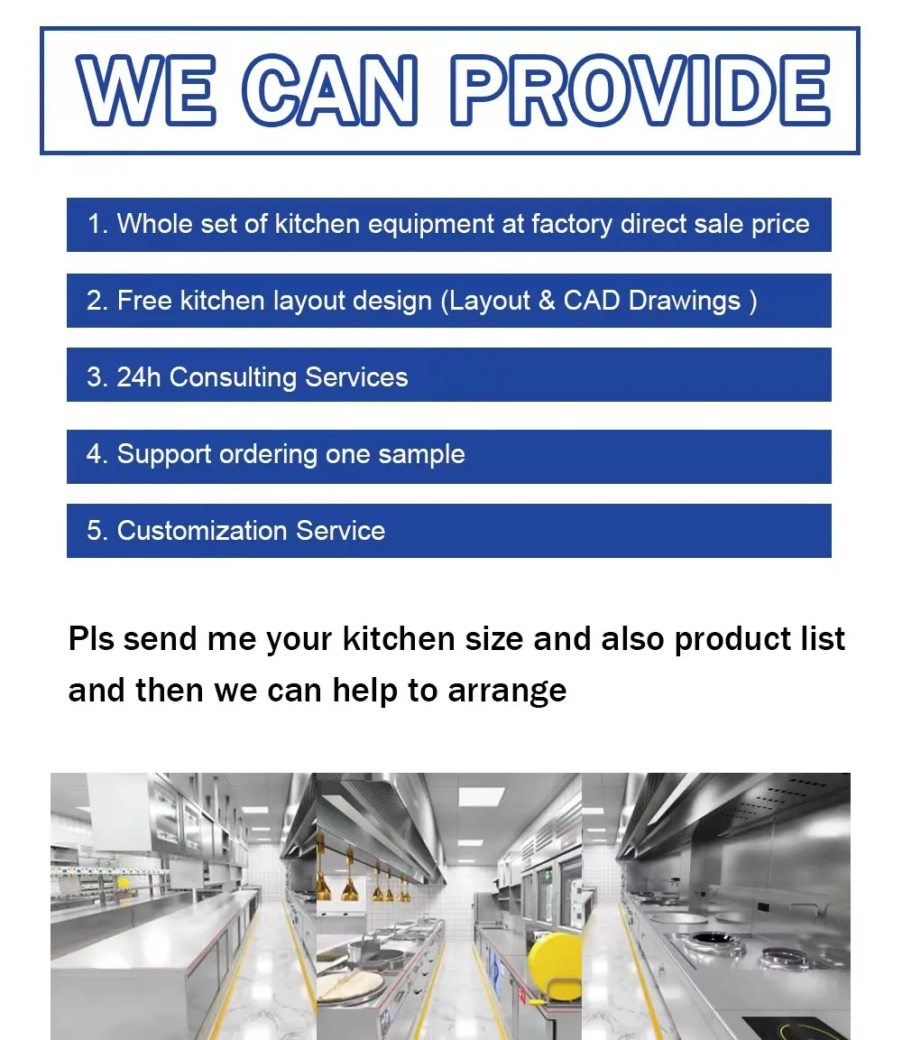 Commercial Kitchen Equipment Restaurant One-Stop Western Kitchen ...