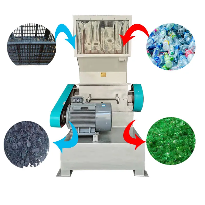 High Quality Automatic Industrial Plastic Shredder Plastic Crusher ...